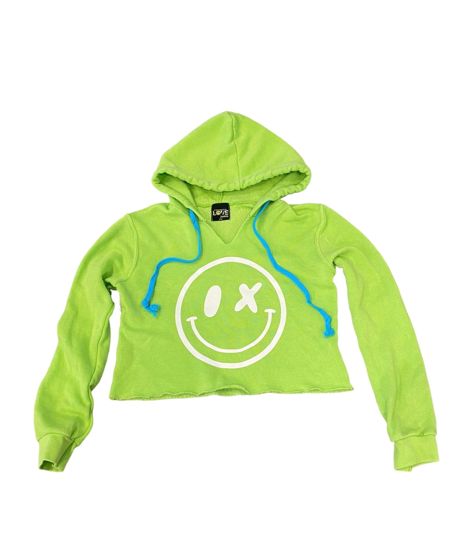 Lime Green Smiley Face